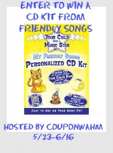 FRIENDLY SONGS PERSONALIZED CD’S REVIEW~ GIVEAWAY (ENDS 6/16)