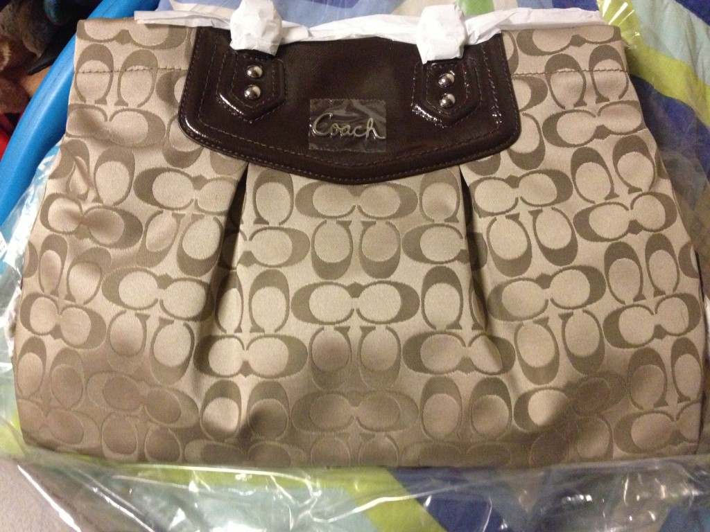 Enter to win a Coach Ashley Signature Carryall Bag (ends 11/17)